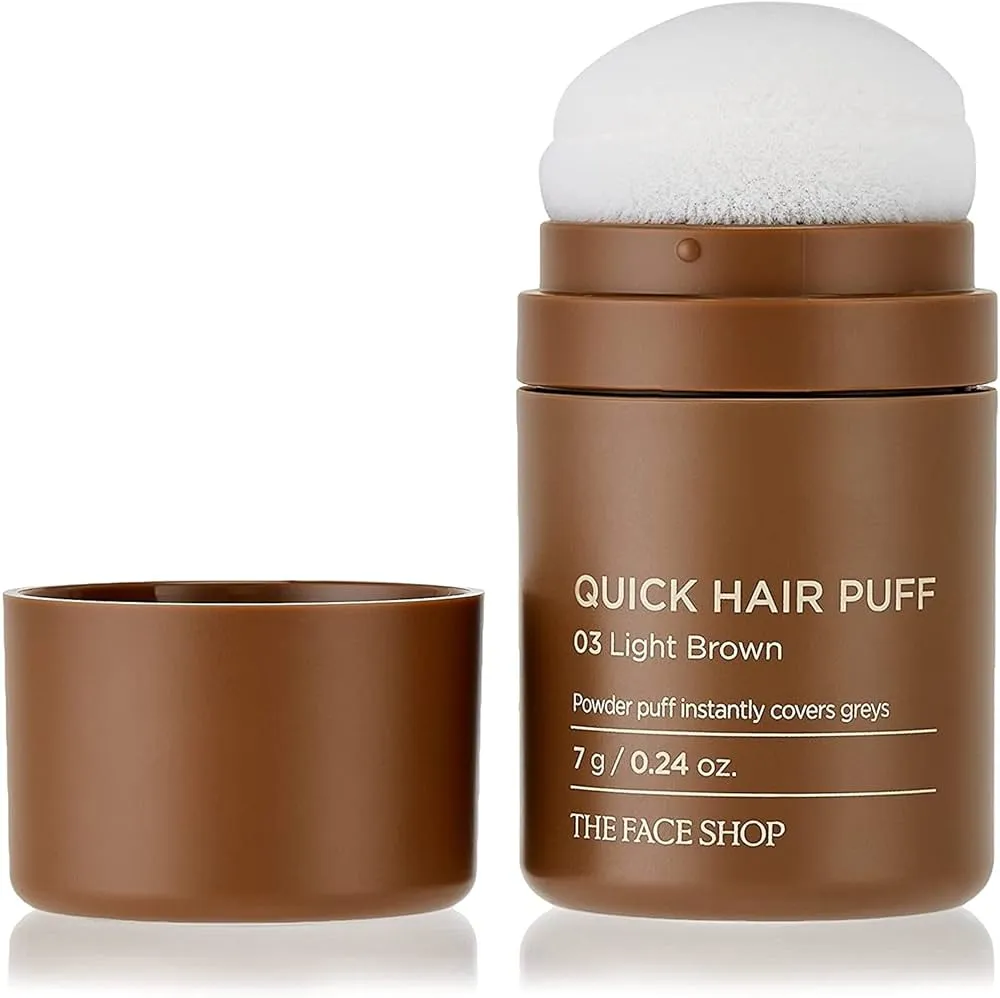 Quick Hair Puff 03 Light Brown – Root Touch-Up